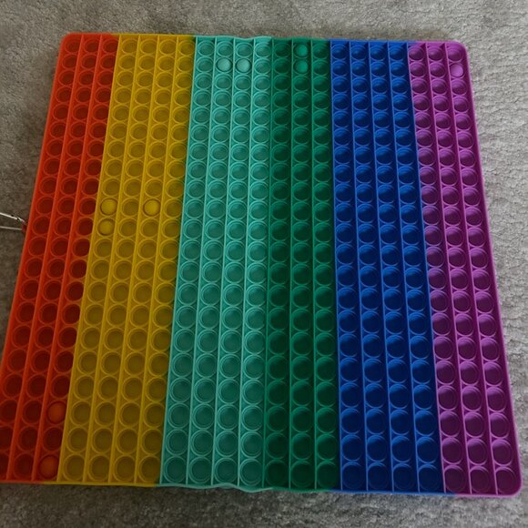 Toys | Jumbo Pop It 441 Bubbles Biggest Fidget | Poshmark